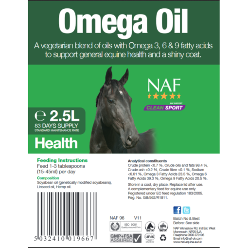 NAF Omega õli - Gramina Equest E-pood